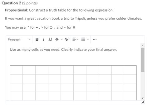 solved question 2 2 points propositional construct a