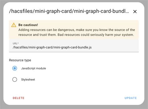 Cannot Configure Mini Graph Card Please Help Configuration Home