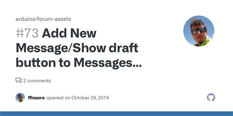 add new message show draft button to messages dropdown · issue 73