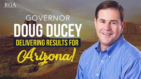 Governor Doug Duceys Strong Leadership Is Delivering Results For Arizona