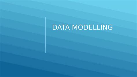 Programming Level 3 Unit 5 Data Modelling Assignment 1 Assignments