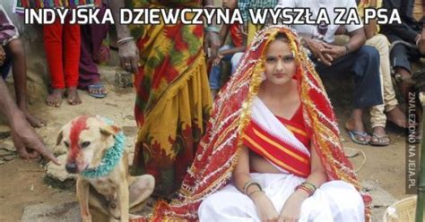 Indyjska Dziewczyna Wysz A Za Psa Jeja Pl