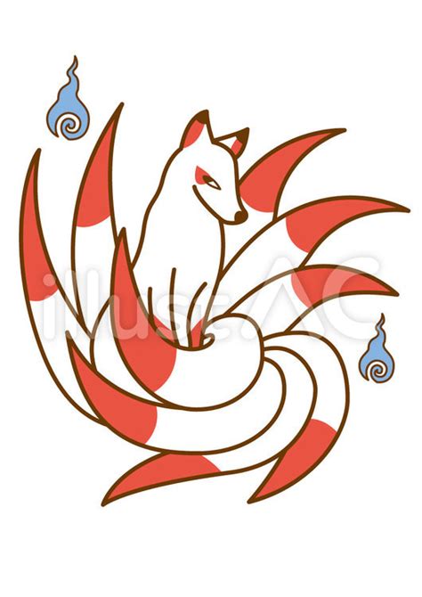 [10000ダウンロード済み√] 九尾 きつね イラスト かわいい 354164 きつね イ ラスト かわいい 無料