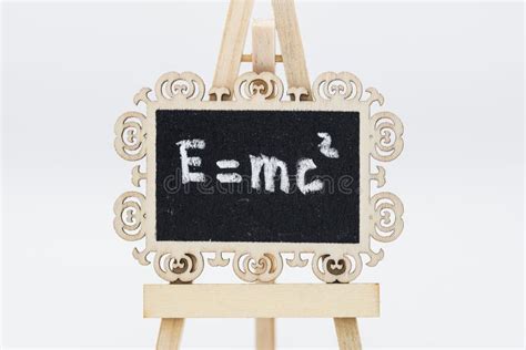 Einstein S General Relativity Formula Written With Chalk On A