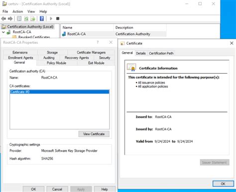 Implementing Two Tier Pki On Windows Server 2022 Part 1 Professional Works Of Kadir Sariaslan