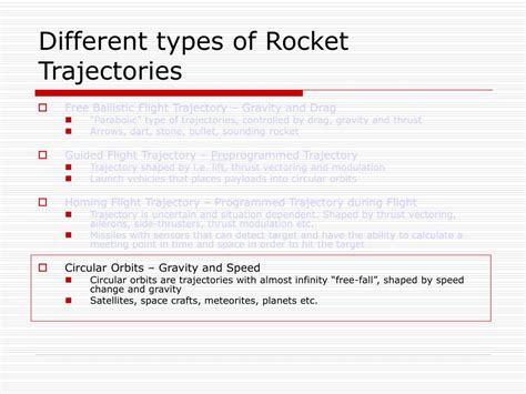 Ppt Rocket Trajectories Powerpoint Presentation Free Download Id 731426