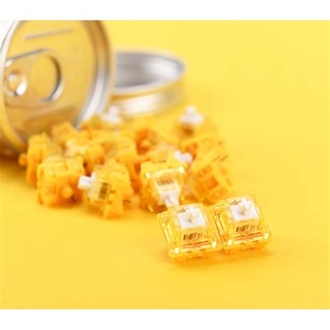 AJAZZ Factory Lubricated Fruit Switch 3 Pin Switch Tactile Silent Switches Mechanical Keyboard