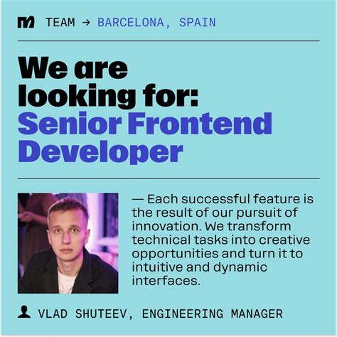 Frontenddeveloper Techjobs Manyсhatсareers Manychat