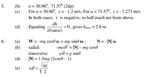 Solved Question 5 This Problem Analyzes Projectile Motion A Chegg Com