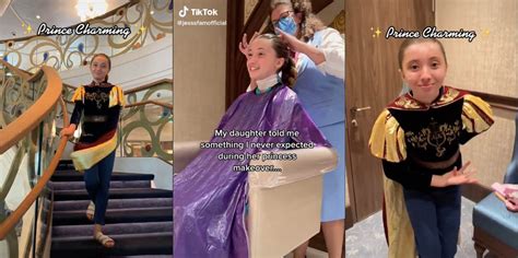Disney Cruise Princess Makeover Takes A Unique Turn When Moms Daughter