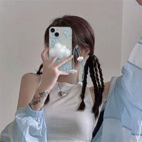 나인틴프라이데이 🔥2 1 투명 구름 맥세이프 그립톡 스마트톡 케이스 폰케이스 갤럭시 아이폰 미니 프로 맥스 울트라 플러스 카드케이스 친구 생일 선물 우정 우정템 커플 커플템