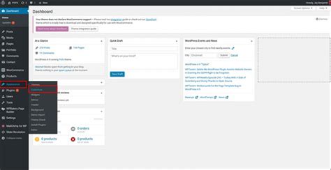 getting started with wp customizer theme settings pofo documentation