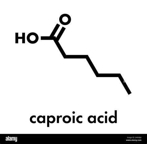Caproic Acid Structure