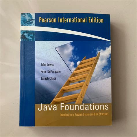 java foundations introduction to program design and data structures