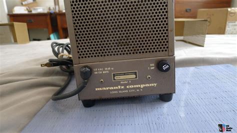 Pair Of Marantz Model 5 Mono Tube Amps Early Made In Us Saul Marantz