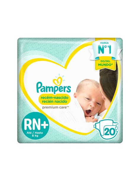 Pampers Recién Nacido Pañales Desechables Rn 20 Unidades En Farmacias