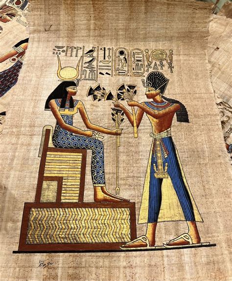 Ancient Egyptian Papyrus Art