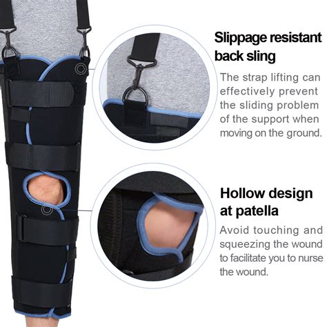 Velpeau Leg Splint Full Leg Support For Knee Dislo Vicedeal