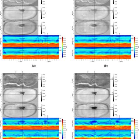 Initial Velocity Models A Tomographic Model And B Simple Download Scientific Diagram