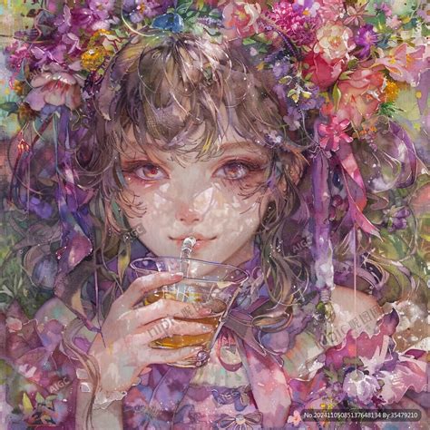 Ai创作图日韩厚涂插画 日系平涂 日韩厚涂 美少女重绘 厚涂头像 日系插画插画 插画晕染 插画梦幻女孩 唯美少女插画 日系少女插画 森系美少女插画 少女系插画 梦幻少女插画 二次元梦幻插画