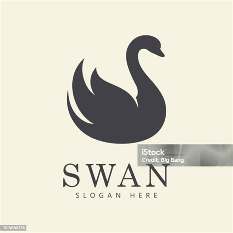 백조 로고 벡터 추상 미니멀리스트 로고 아이콘 백조 백조에 대한 스톡 벡터 아트 및 기타 이미지 백조 0명 개념 Istock