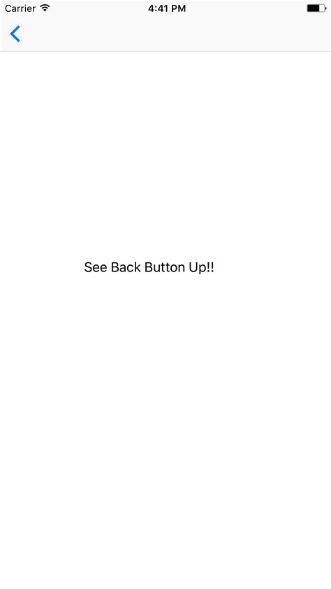 Uinavigationbar Avoid Showing Back For Back Button When Navigation