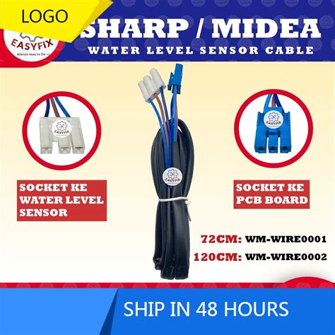 72cm 120cm Sharp Midea Cable Water Level Sensor Washing Machine