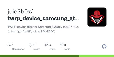 Releases Juic3b0x Twrp Device Samsung Gta4lwifi GitHub