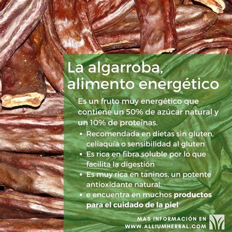 La Algarroba Alimento Energético