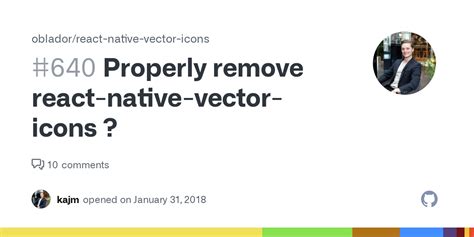 Properly Remove React Native Vector Icons Issue 640 Oblador