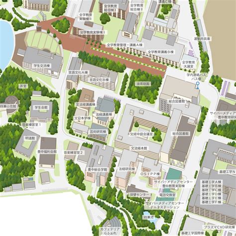アクセスマップ 大阪大学法学部