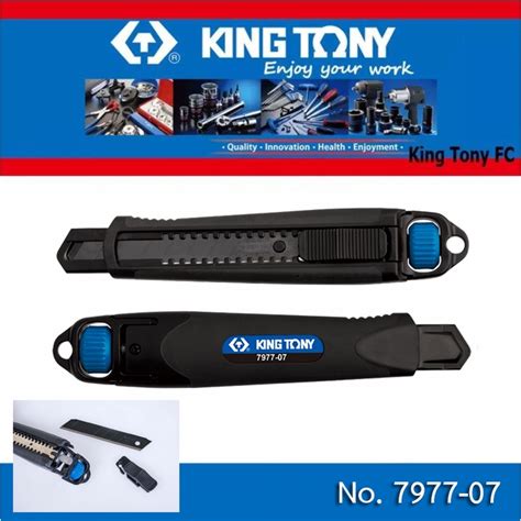 Kingtony 7977 07 มีดคัตเตอร์ King Tony Shopee Thailand