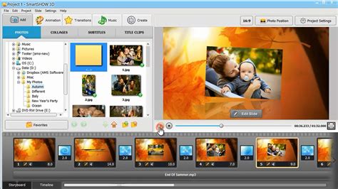 Easy Slideshow Maker Brilliant Photo Slideshow In 5 Minutes Youtube