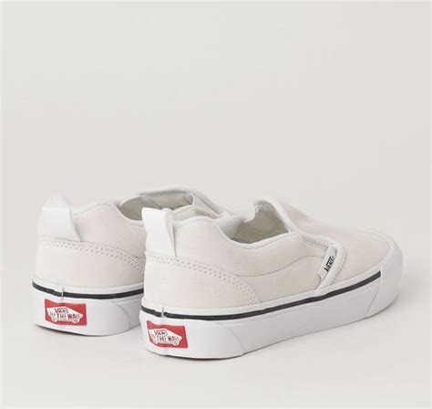 Giày Vans Knu Slip On True White Vn0009qdwc6 Authentic Shoes