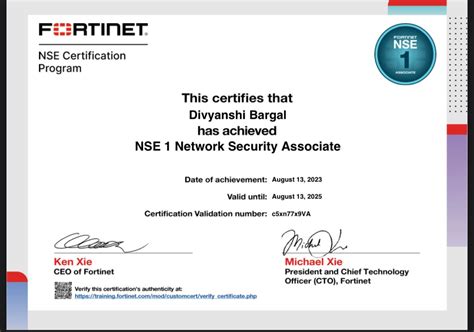 Divyanshi Bargal On Linkedin Cybersecurity Networksecurity Certificationachievement