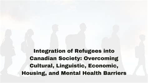 Integration Of Refugees Into Canadian Society Resilience Counselling London