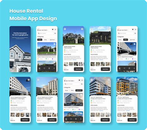 Seamless House Rental Experience Mobile App Design Behance