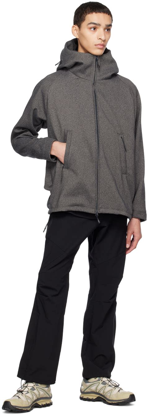 Ccp Gray Hooded Jacket Ccp