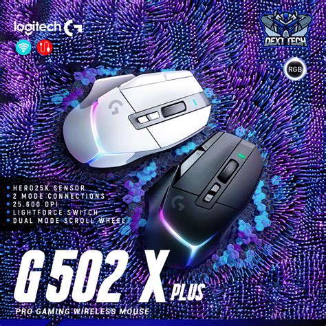 Jual Logitech G502x Plus Rgb Lightspeed Wireless Gaming Mouse Shopee