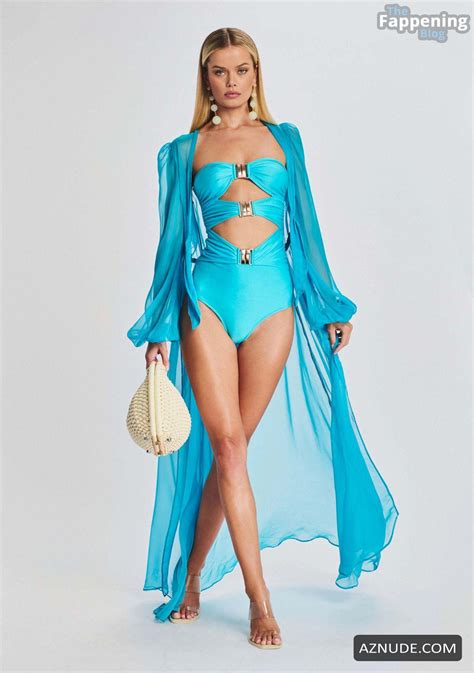 Frida Aasen Sexy Poses Her Alluring Physique Legs And Curves In