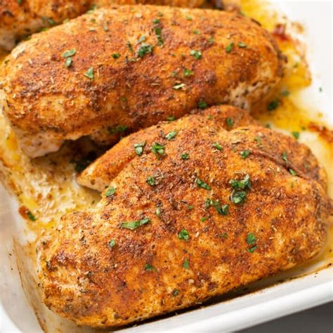 Easy Baked Chicken Breast • Salt And Lavender