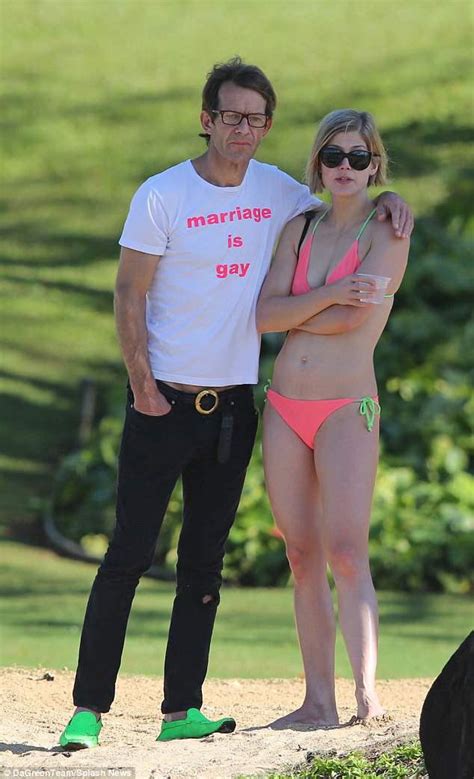 The “marriage Is Gay” Shirt Rosamund Pikes Husband Is Wearing I Found