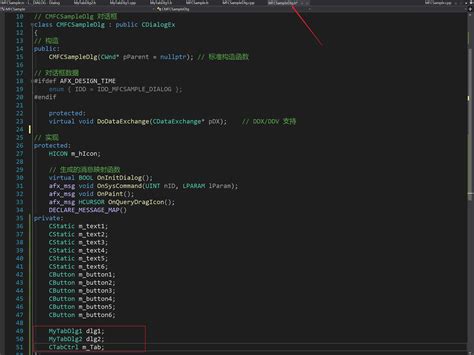Mfc程序示例mfc 实例化 Csdn博客
