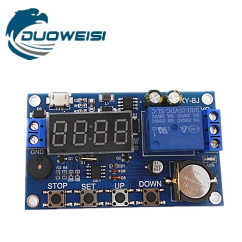 1 Timing Timer Relay Control Module Real Time Clock Synchronization