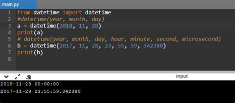 Модуль Datetime в Python Otus