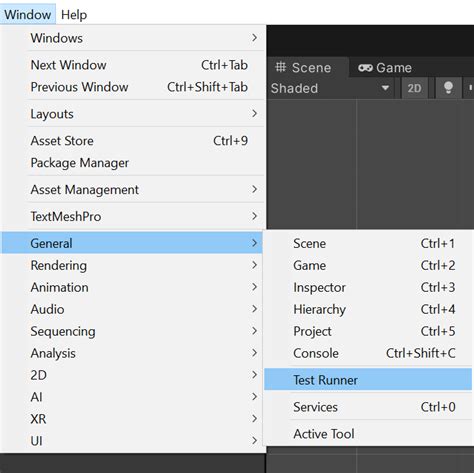 Working With Unity Test Framework Part 1 Preparing Test Runner