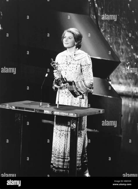 Ingrid Bergman Accepting Her Academy Award For Best Supporting Actress