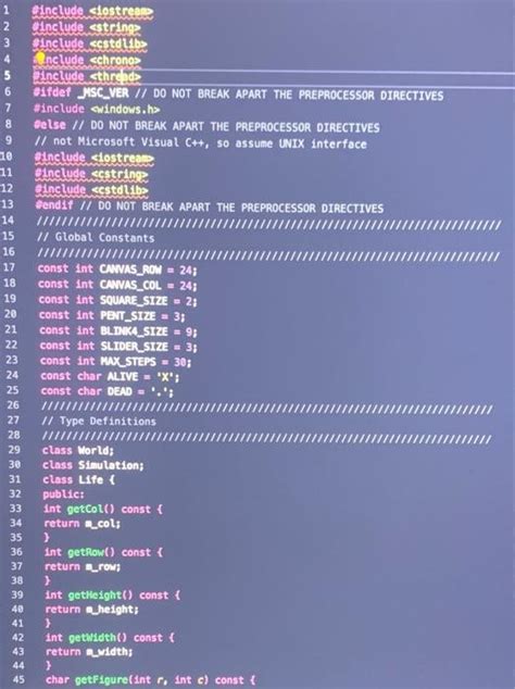 Solved Part 1 Organize The Code 85 Following What We