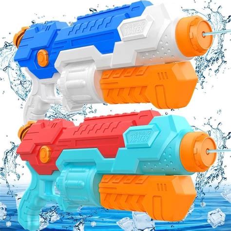 Aoluxlm Super Pistolet à Eau Pour Enfants Paquet De 2 Pistolets à Eau