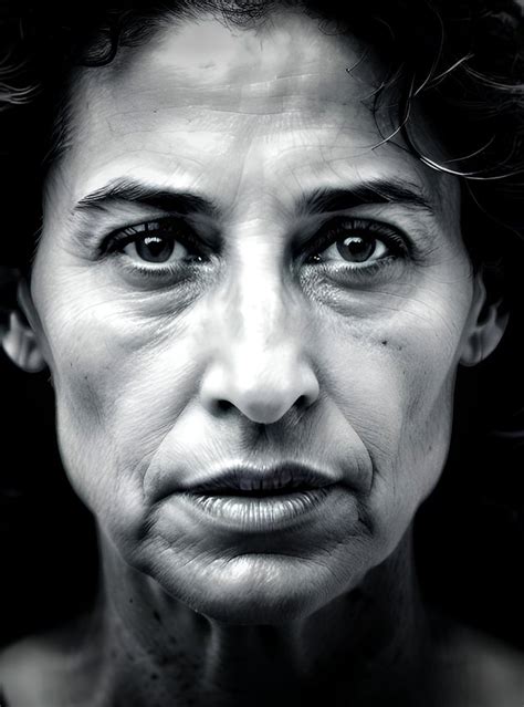 Brooding Bandw Portraits Raiphotorealism